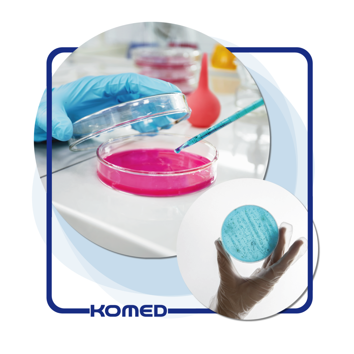 Gotove mikrobiološke podloge - Komed